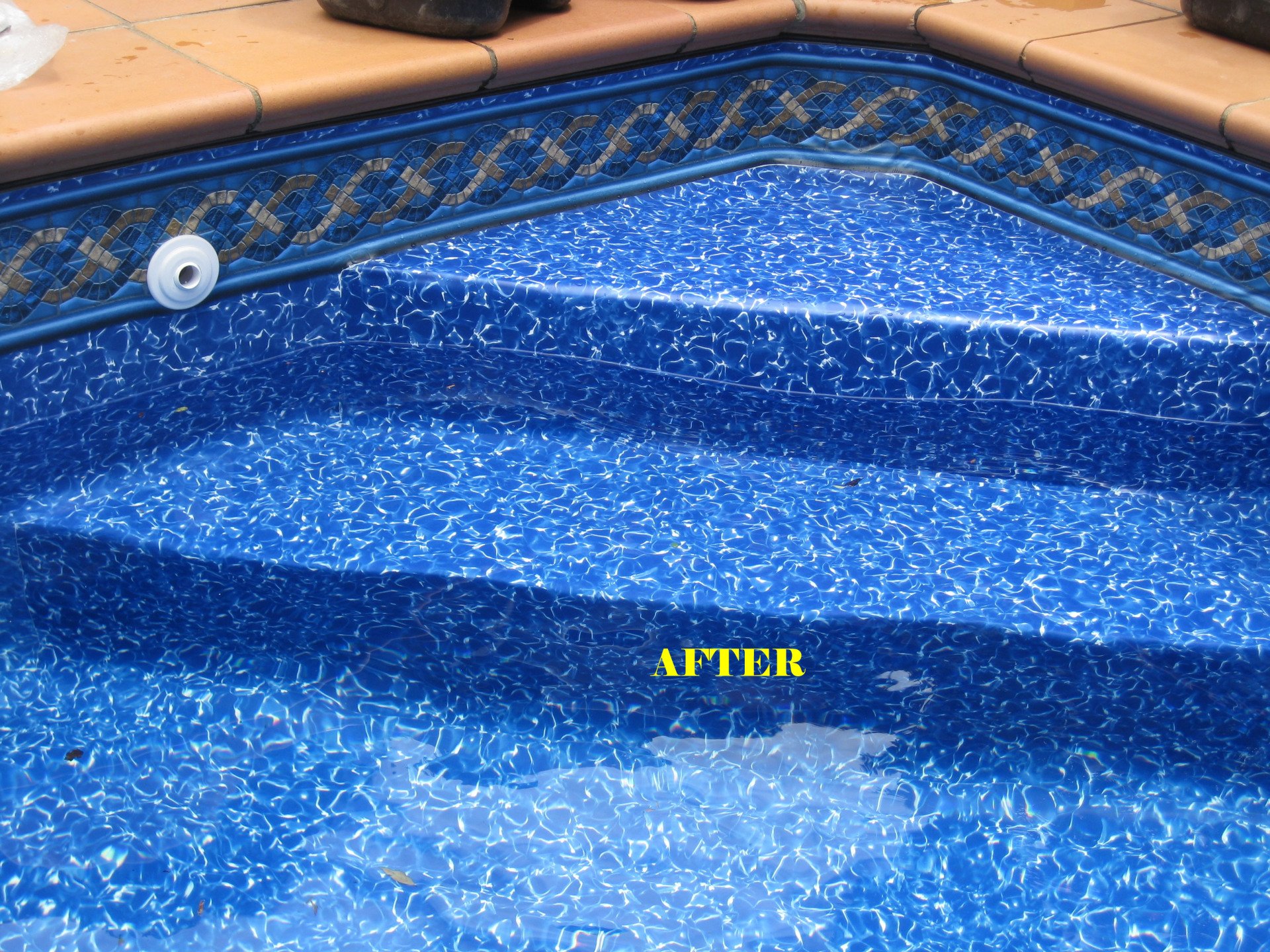 Look at our portfolio for pool liner installation