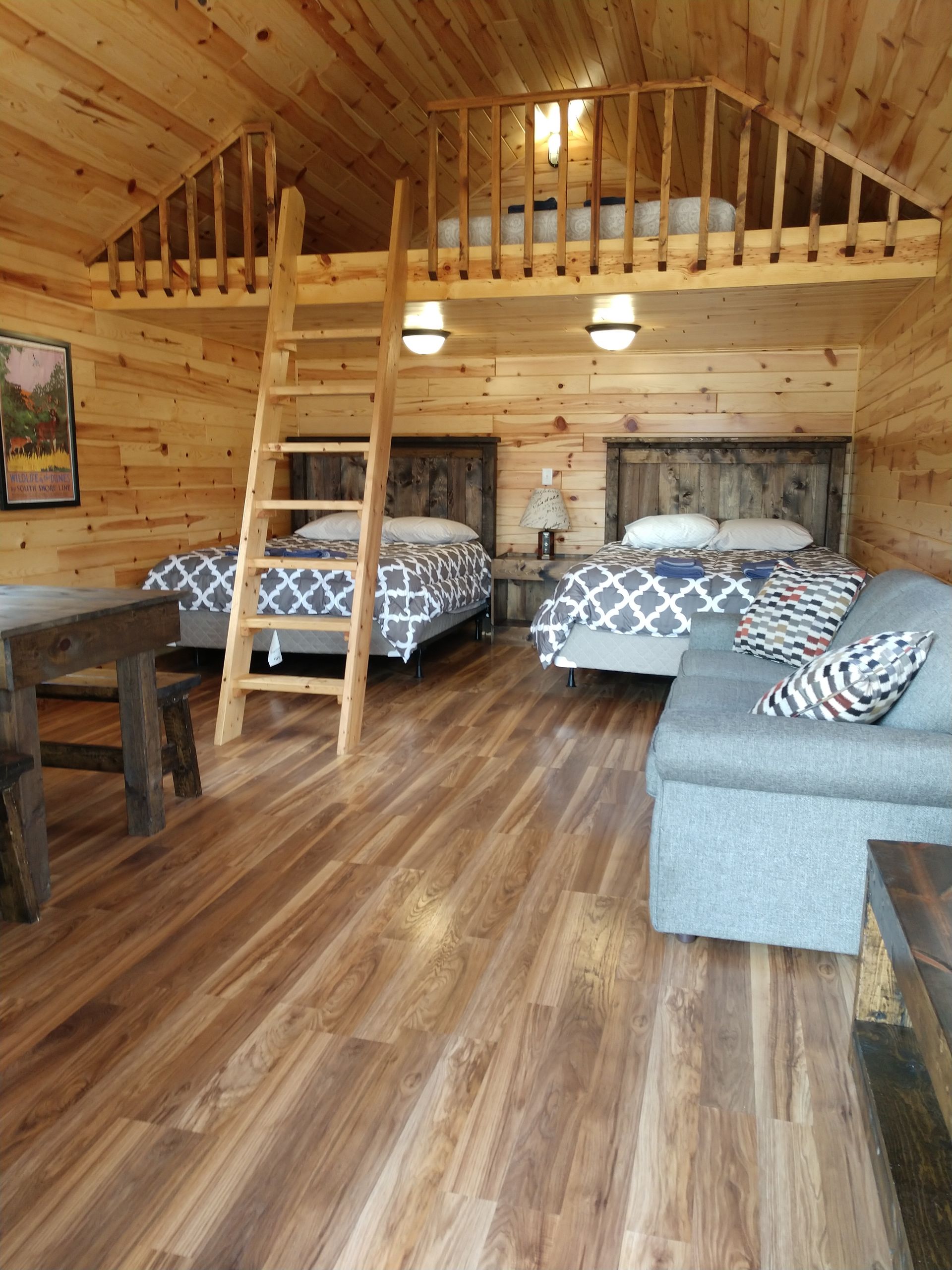 Peaceful getaway along Kal-Haven Trail - Cabin Glamp RV Tent