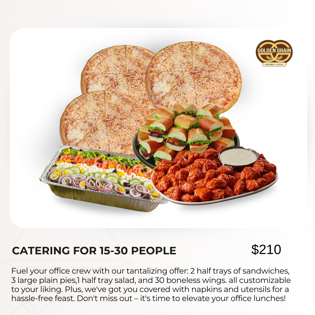 Golden Grain Pizza | CATERING MENU