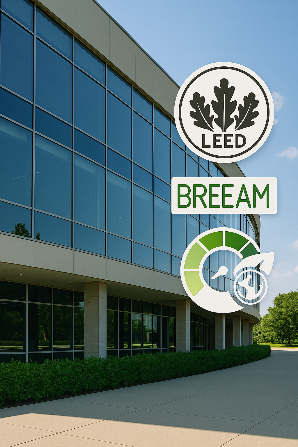 Certificaciones en eficiencia energética: LEED, BREEAM y más