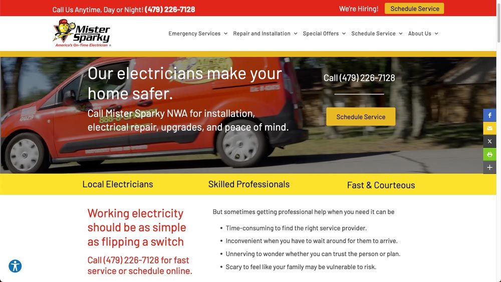 Electrician Marketing Services, Electrical Contractor Branding, Websites