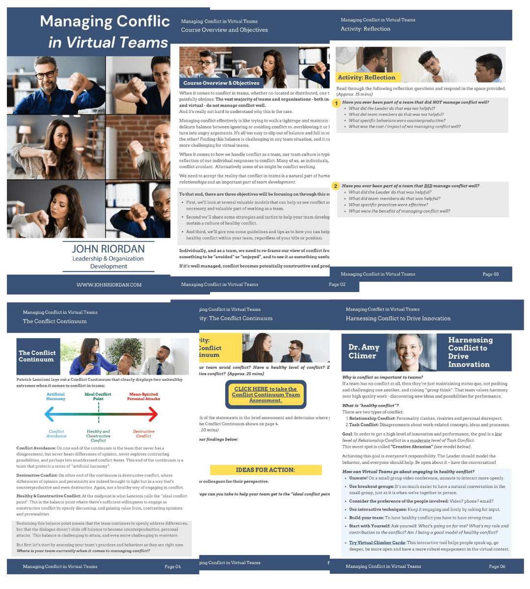 Managing Conflict in a Virtual Teams