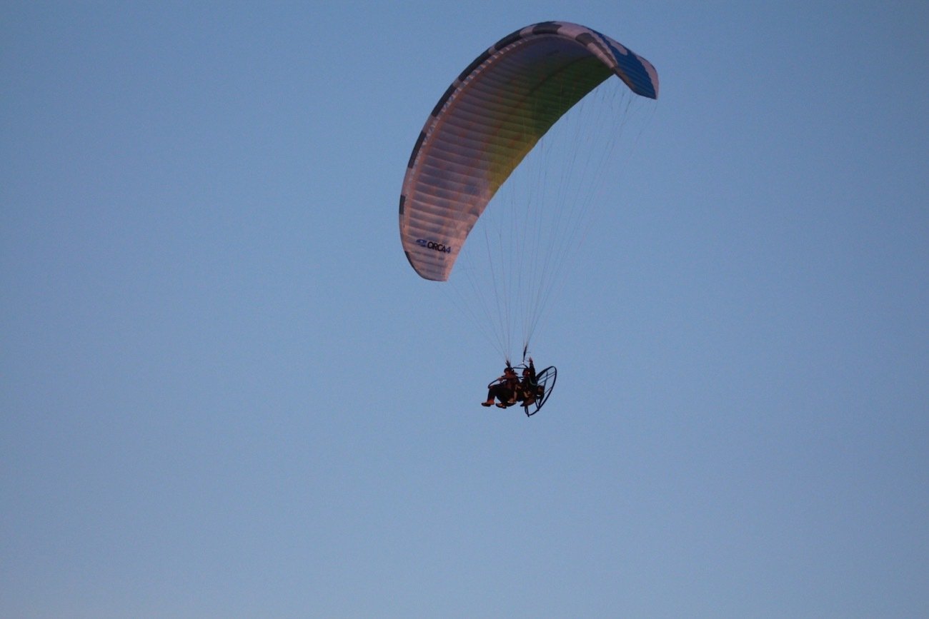 Tandem Paramotor Flight
