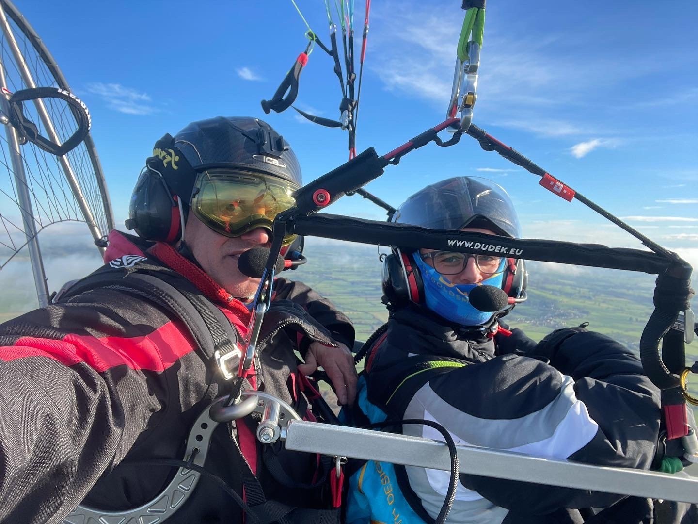 Tandem Paramotor Flight