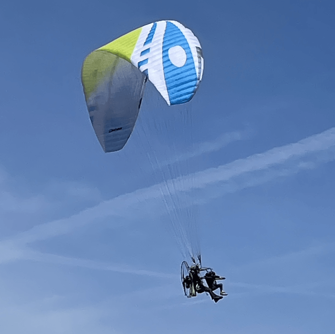 Tandem Paramotor Flight