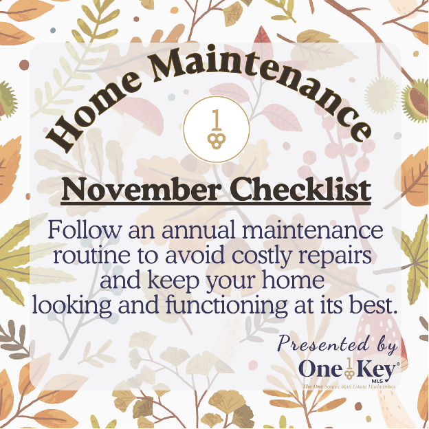 Home Maintenance Checklist for November