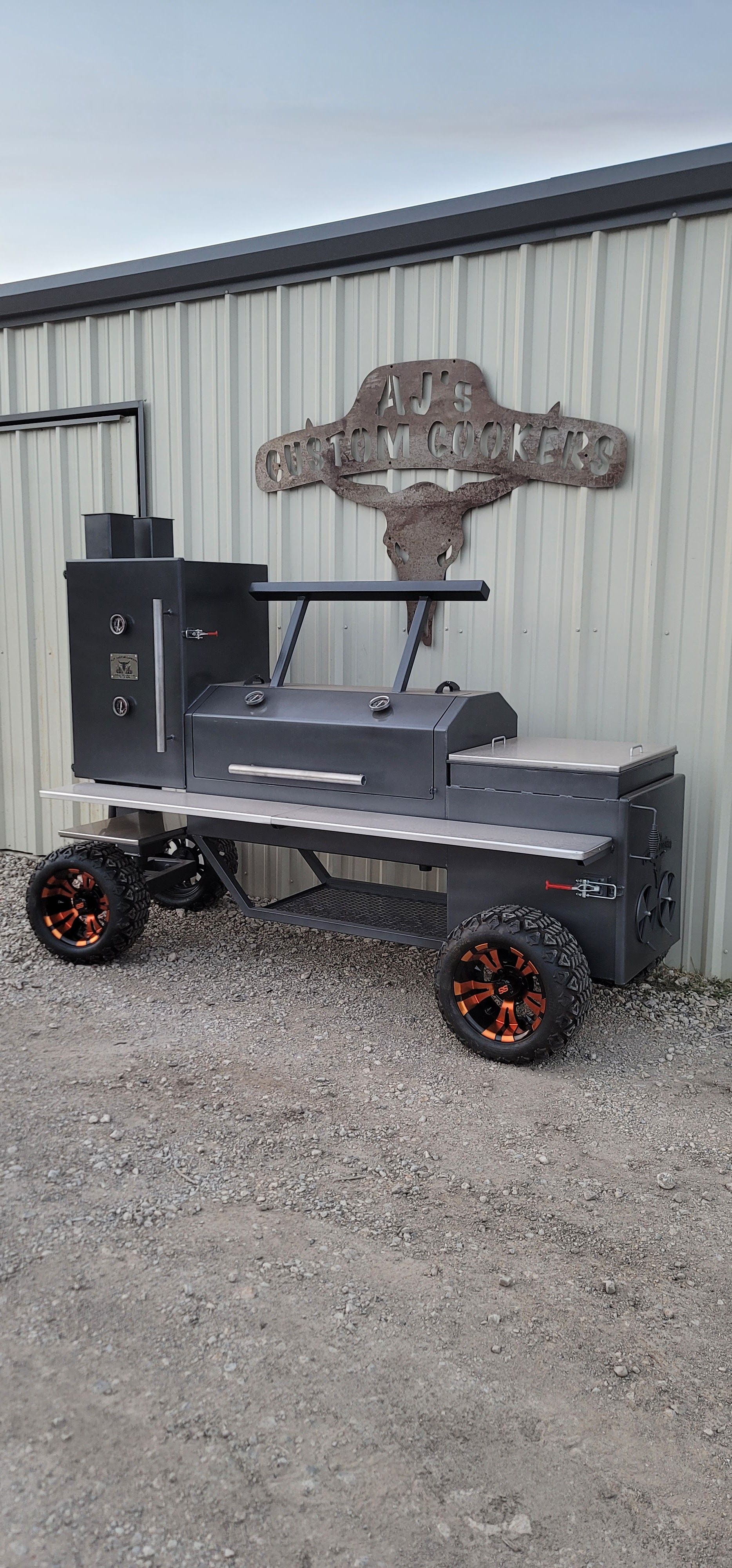 Aj's Custom Cookers and Fabrication | Custom Backyard Smokers