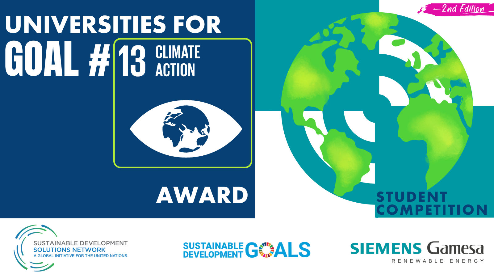 Five Student Teams Awarded as Finalists in SDG13 Competition