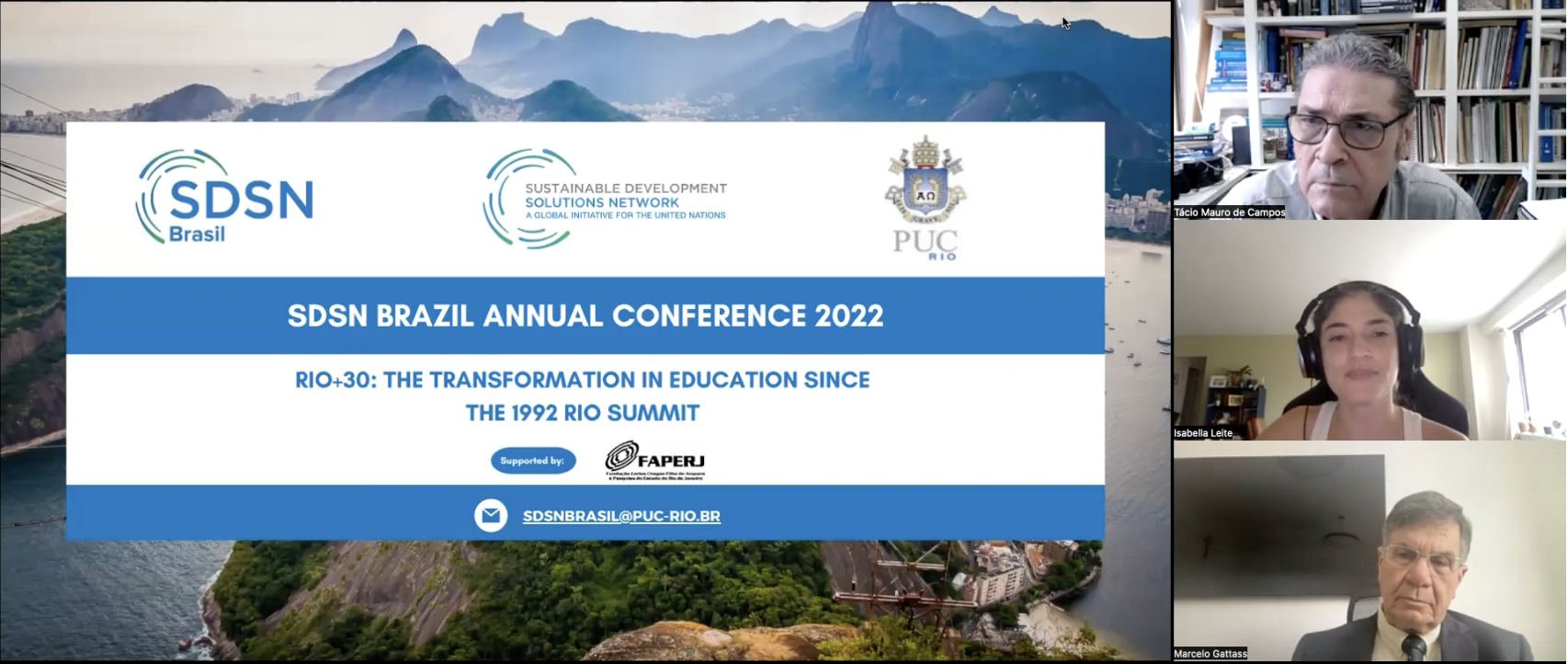 SDSN Brazil hosts its 2022 Annual Conference, RIO+30: The ...