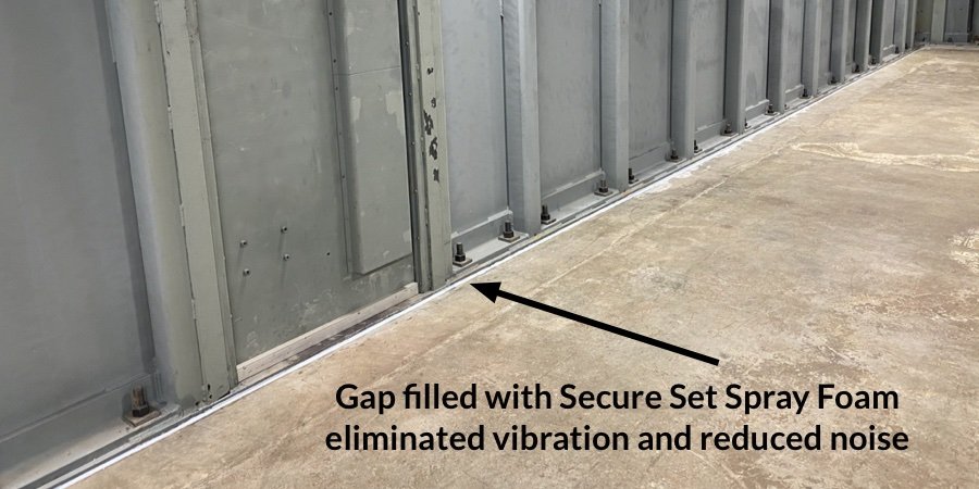 Secure Set spray foam helps keep military jets safe