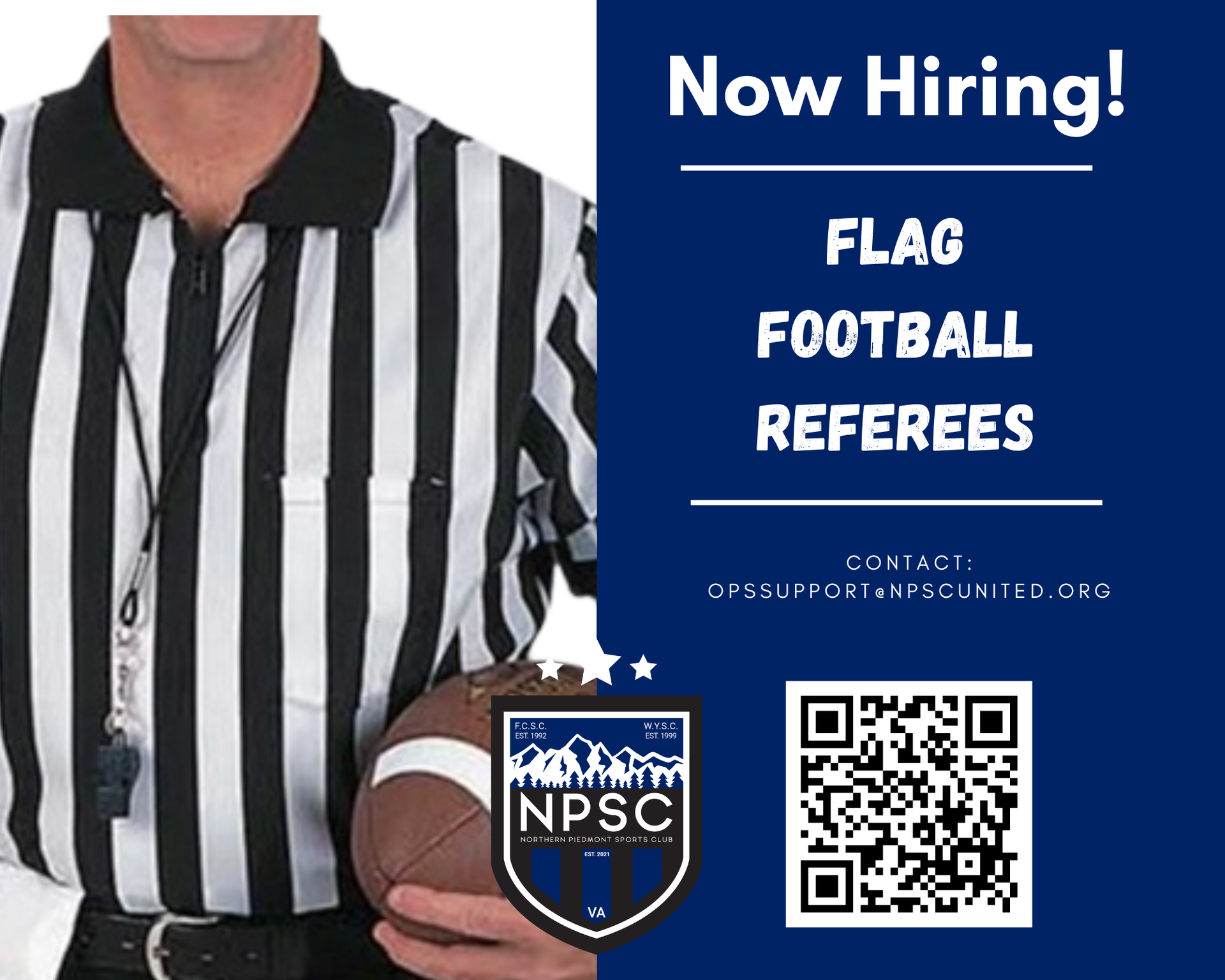 Referees | Northern Piedmont Sports Club | VA