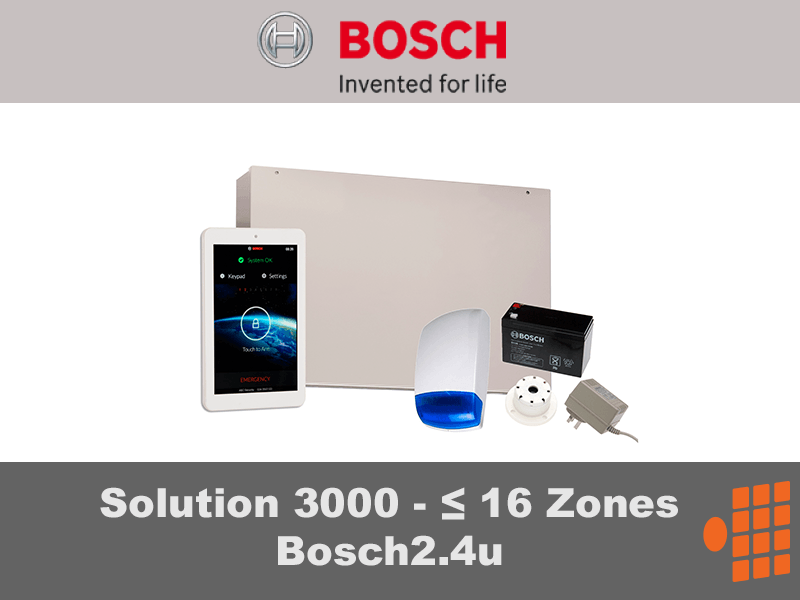 Bosch Alarm Systems | Solution 2000, 3000 & 6000 | Security Perth