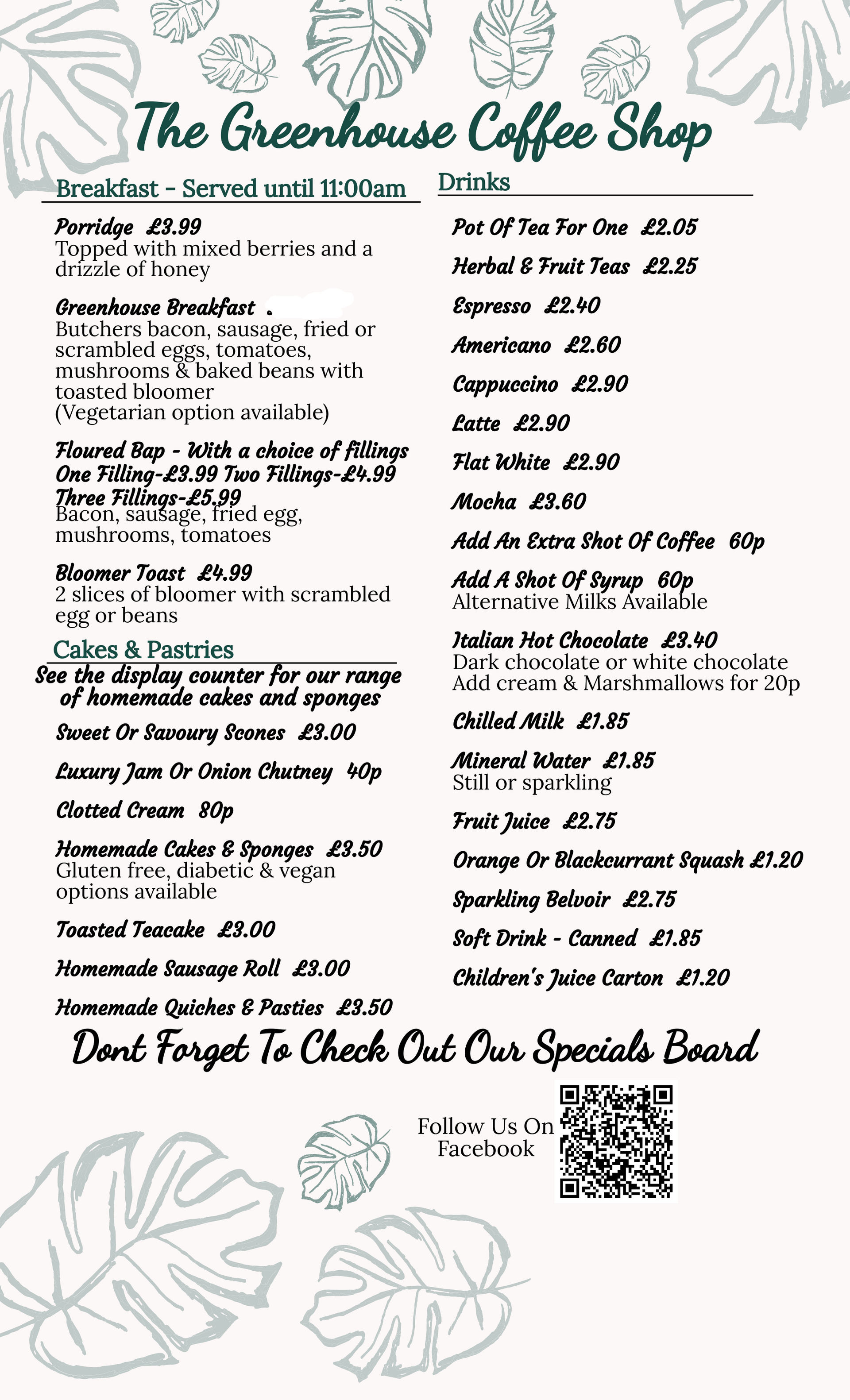 The Greenhouse Coffee Shop | Moulton Nurseries – Norwich, Norfolk