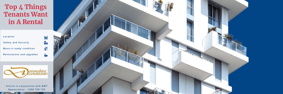 Top 4 things tenants want in a rental