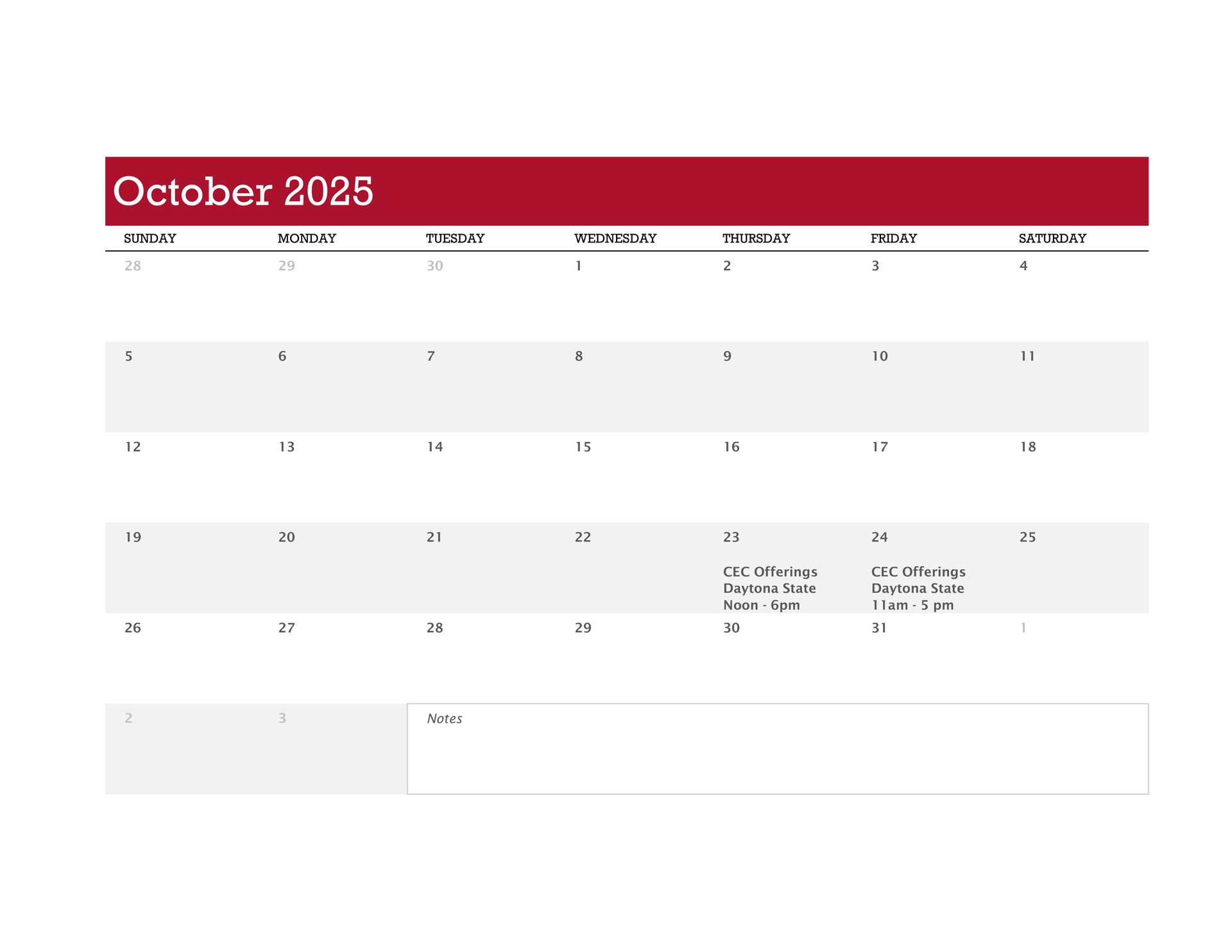 Calendar | Ship Shape Water Fitness Specialists LLC