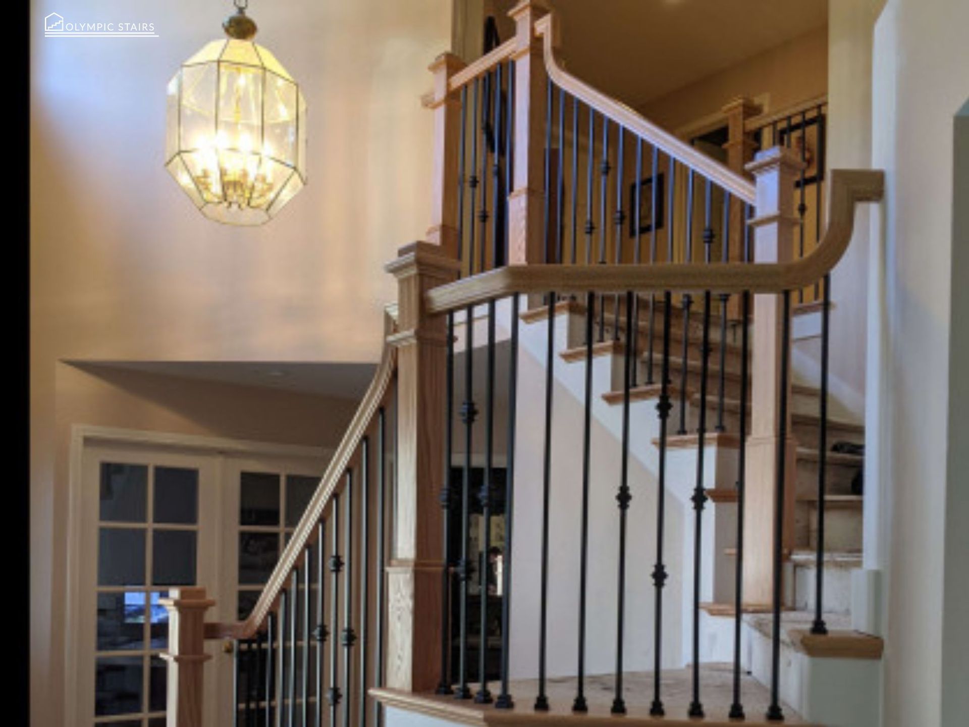 Before and After Staircase Installation in Tacoma, WA