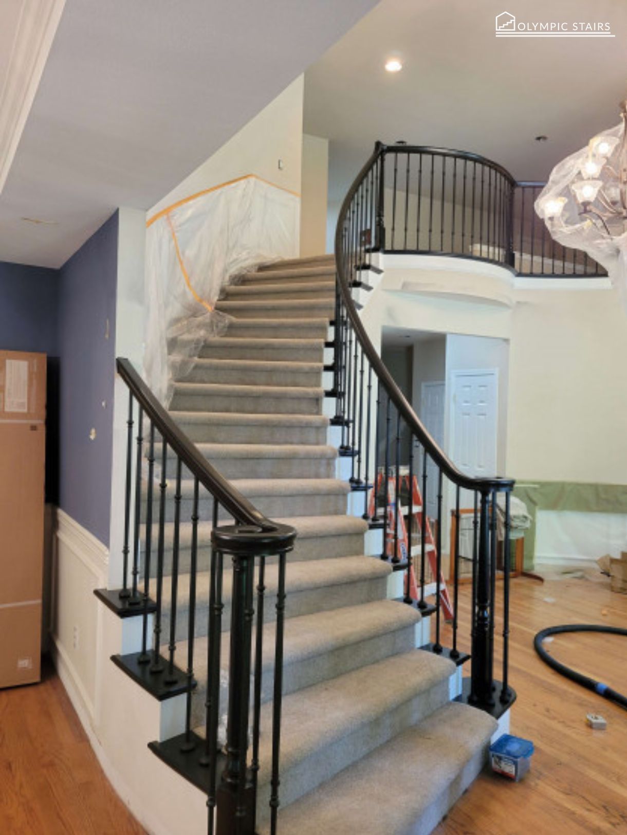 Before and After Staircase Renovation in Tacoma, WA