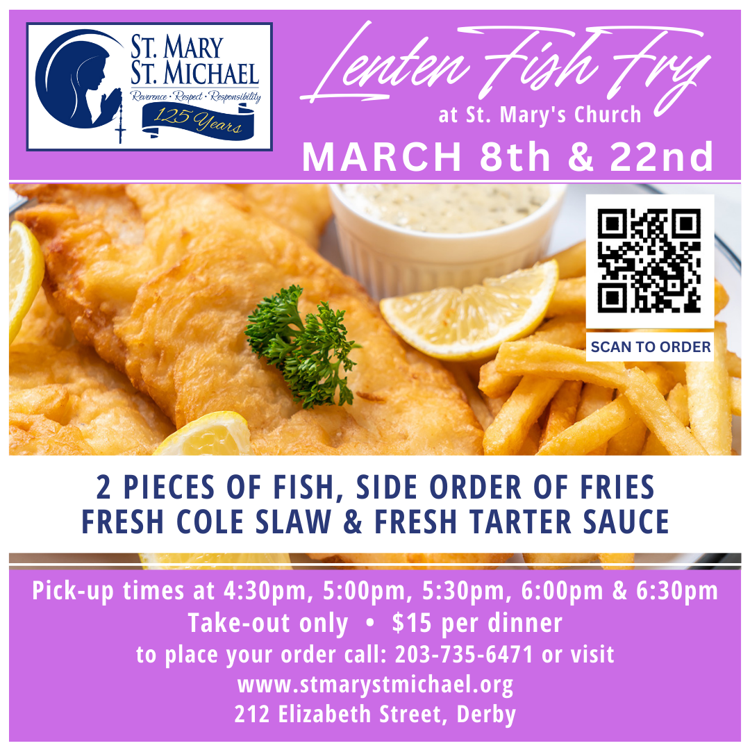 March 8 & March 22 Fish Fry!