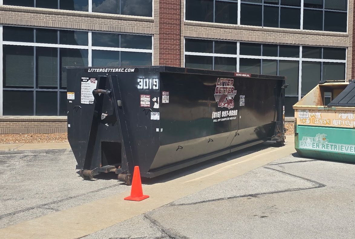 Litter Getter | Affordable Dumpster Rentals Kansas City