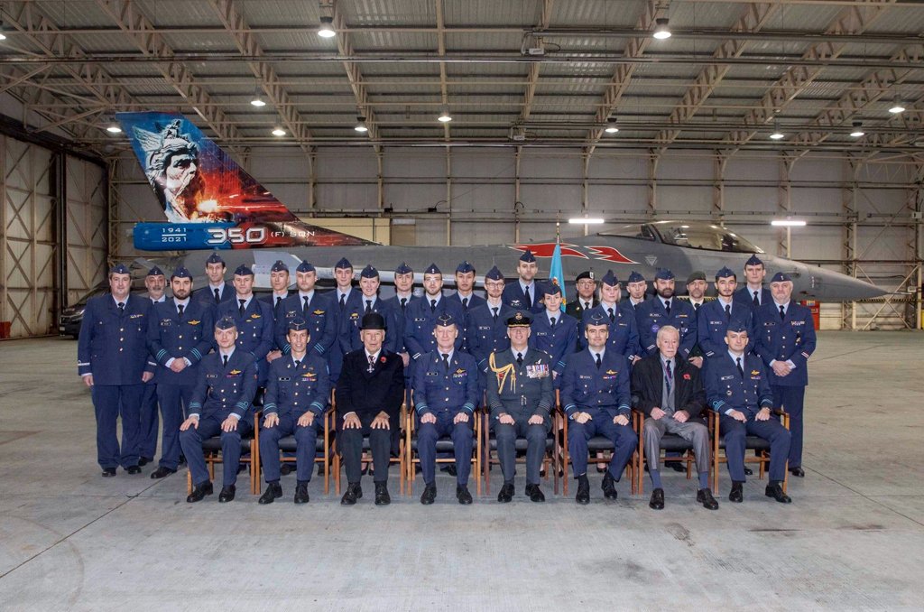 350 SQUADRON CELEBRATES ITS EIGHTIETH