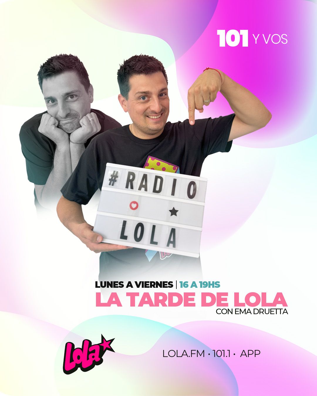 Programación en vivo - Radio Lola, Río Cuarto