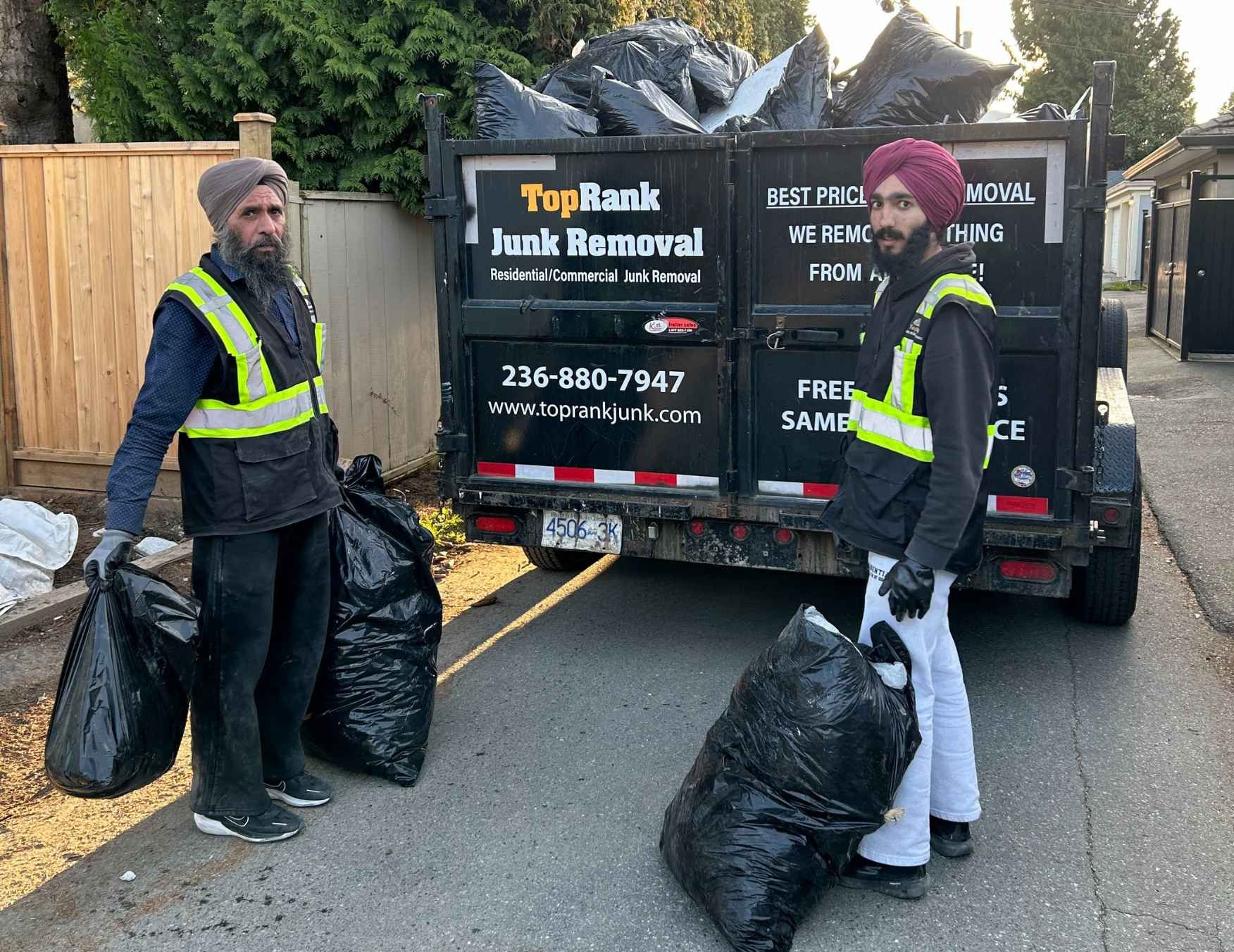 Curbside Junk Pickup | TopRank Junk Removal