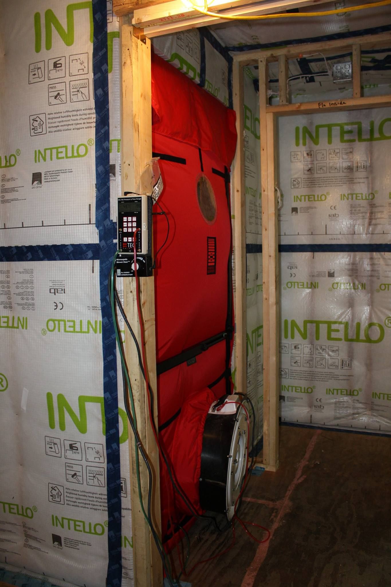Blower Door Test | Energy Efficient Airtight Homes in Kansas City