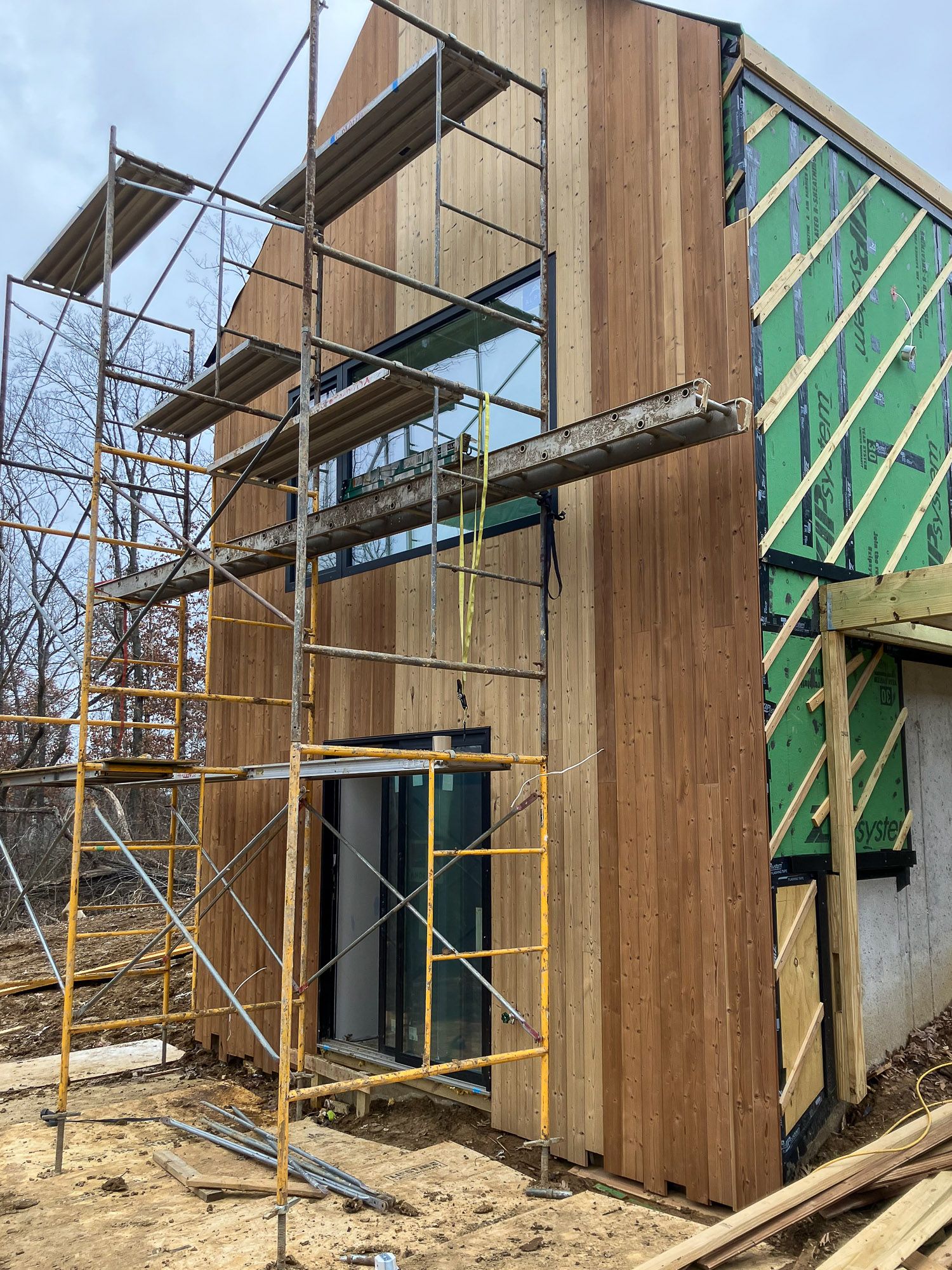 Sustainable + Durable Wood Siding Installation | Custom Home