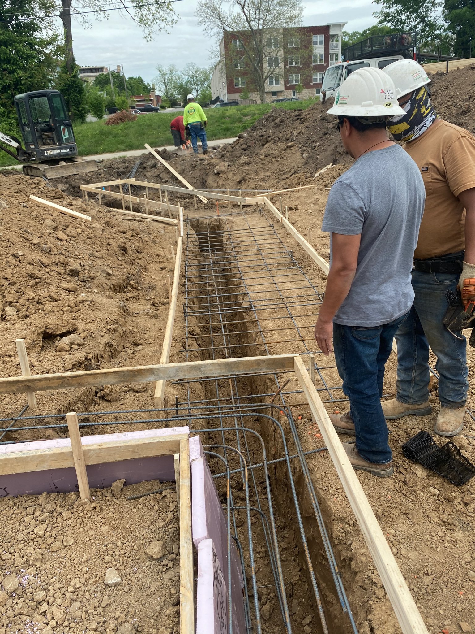 Getting Started: Footings & Capillary Break