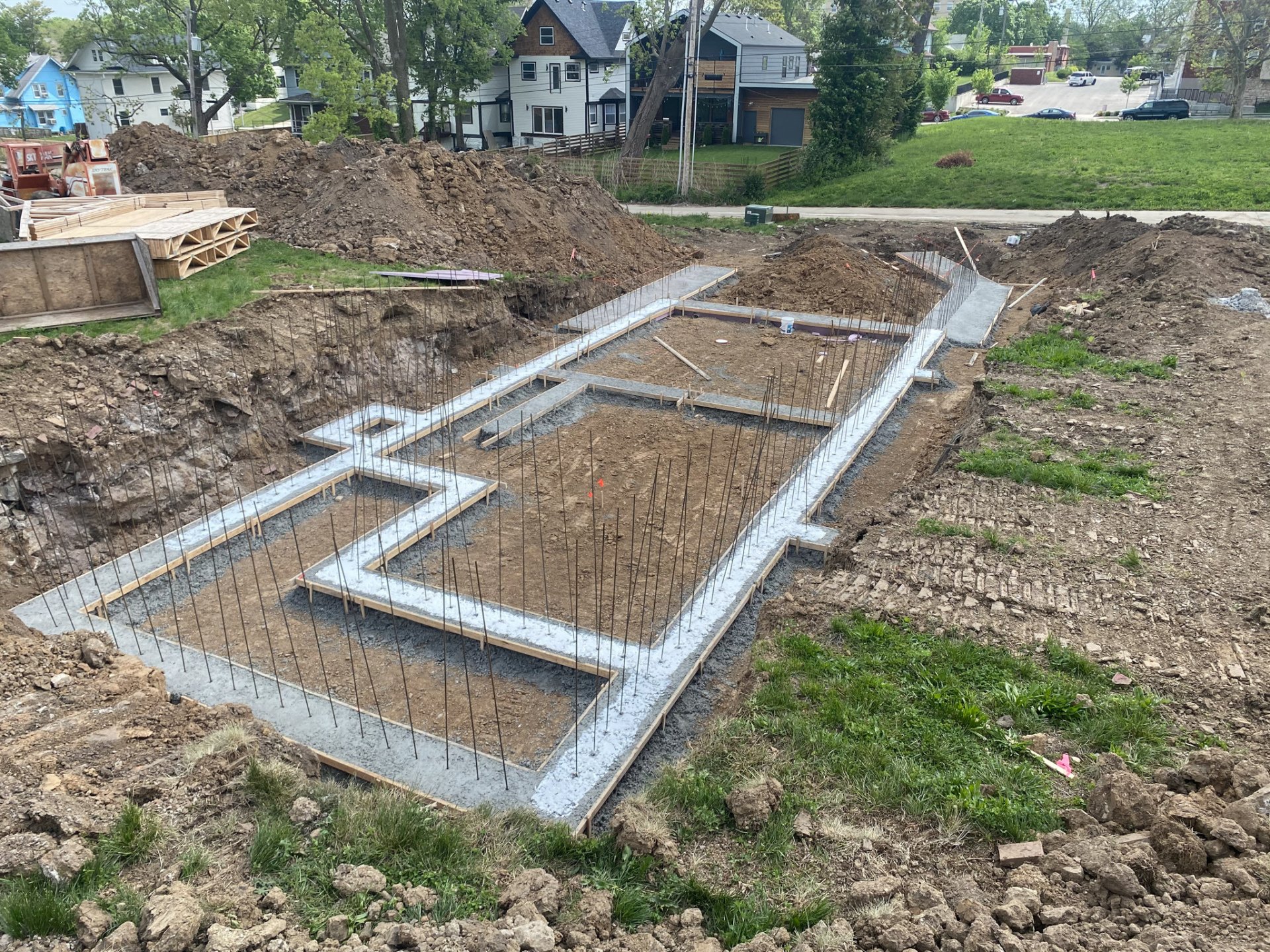 Getting Started: Footings & Capillary Break