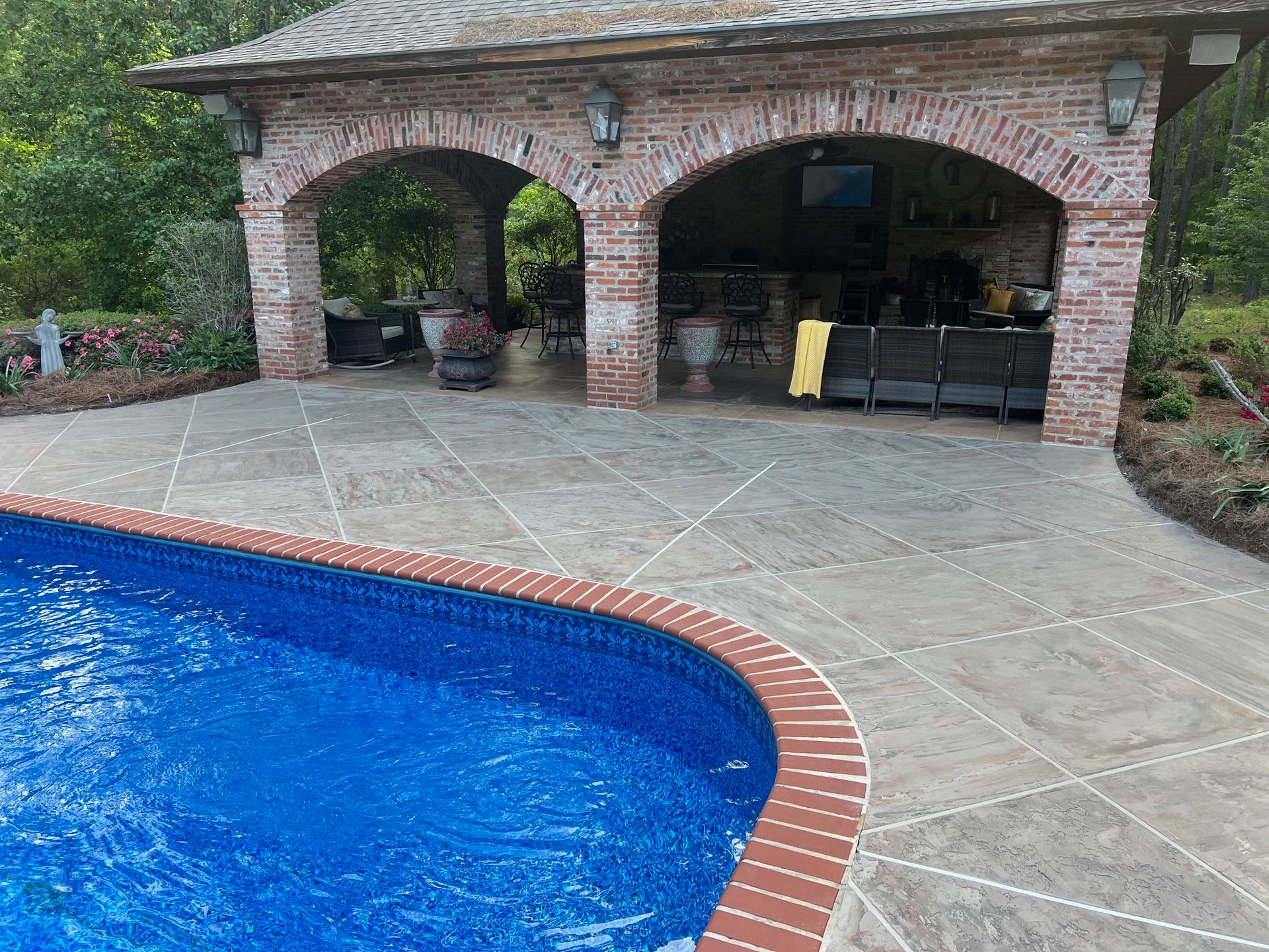 Swimming Pool Deck Coating | Monroe, LA