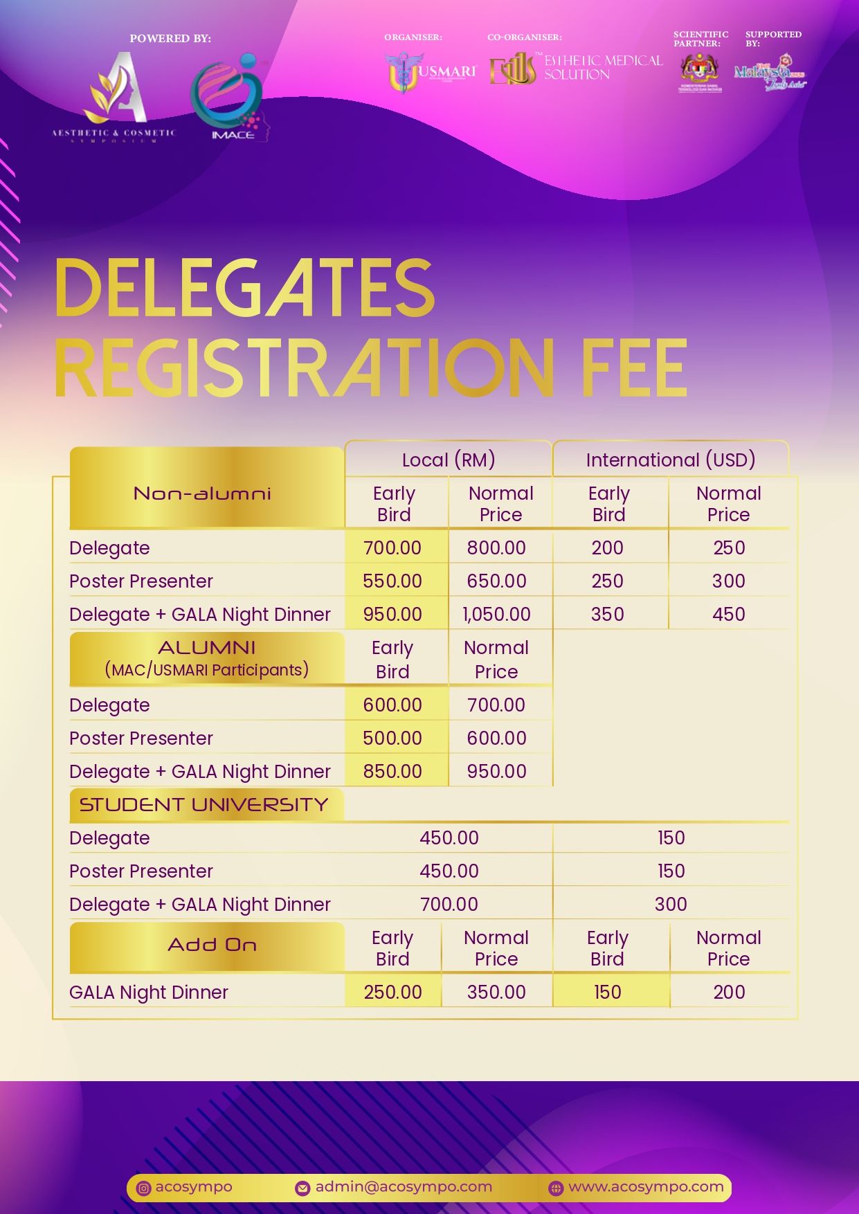 Registration ACOS 2025