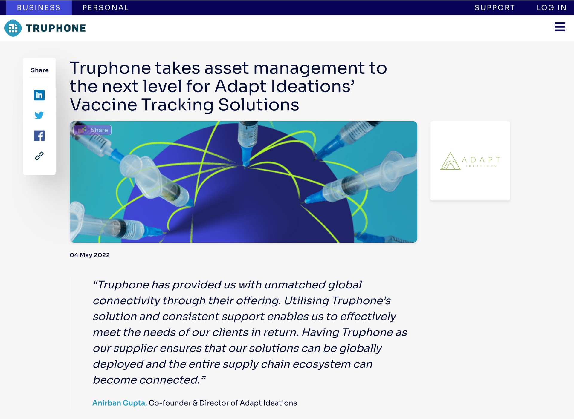 Approved Airlines for Data Loggers | Adapt Ideations
