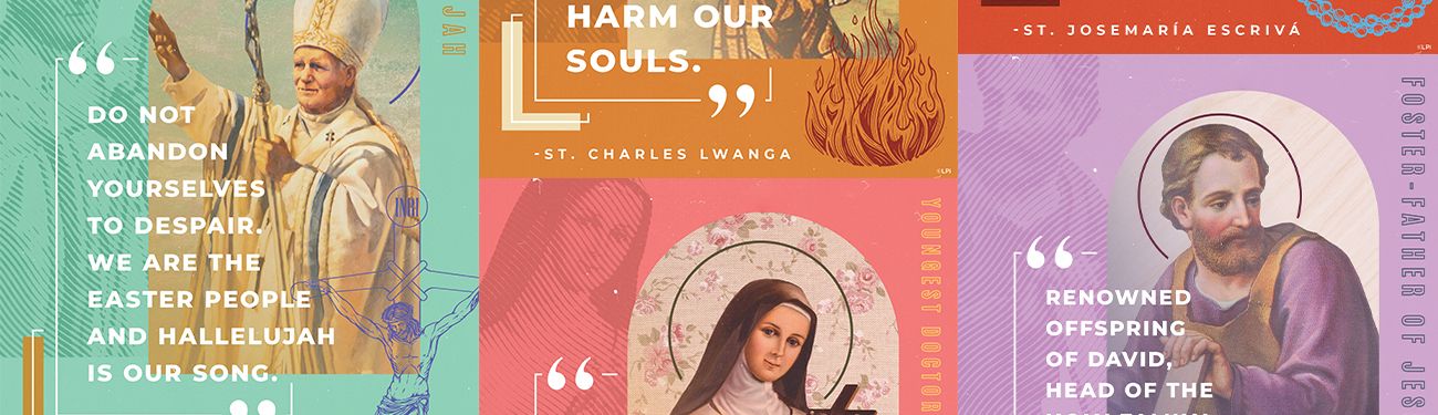 Using Traditional Art in a Modern World - Saint Covers