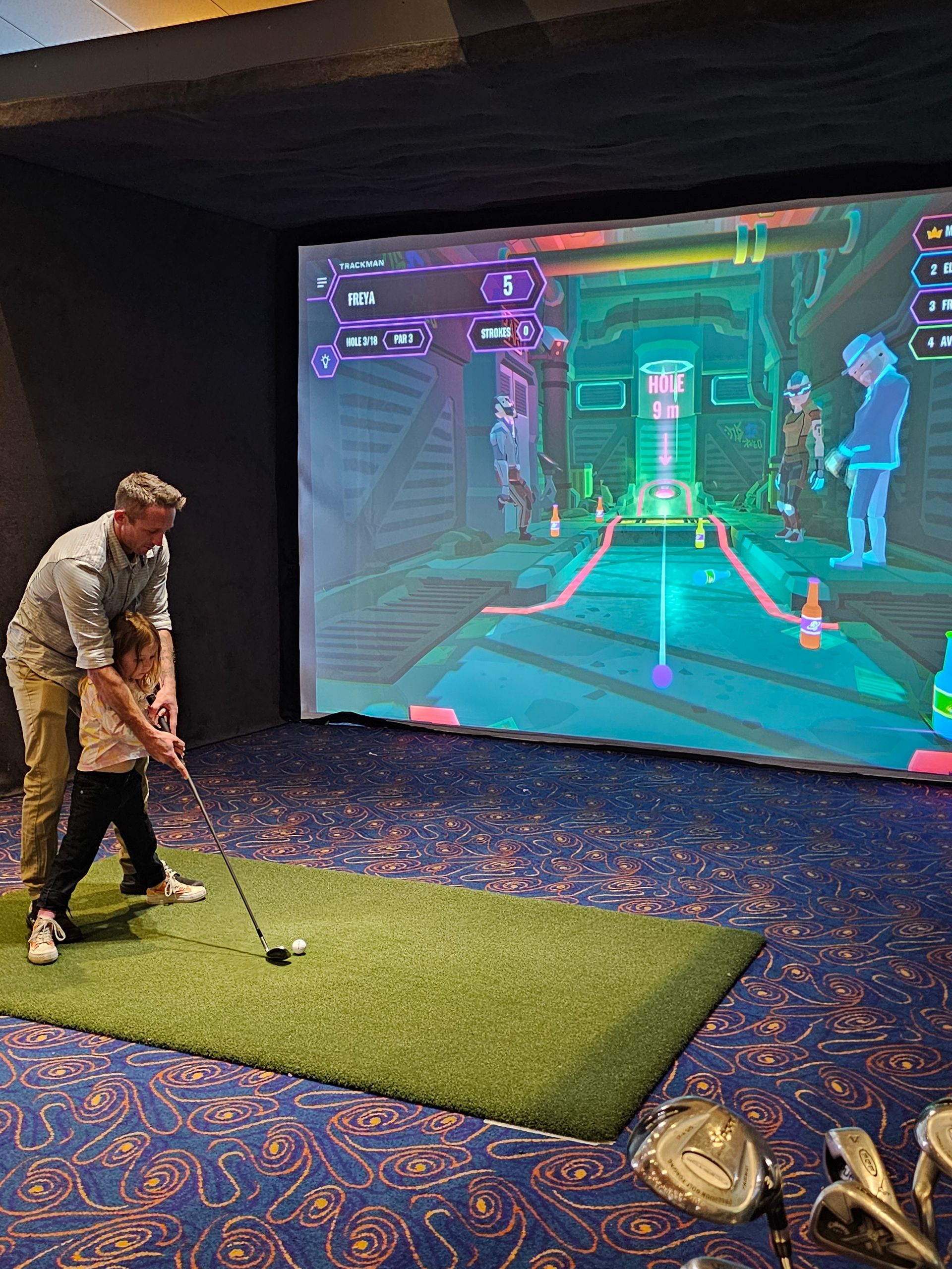 VIRTUAL GOLF KIDS PARTIES