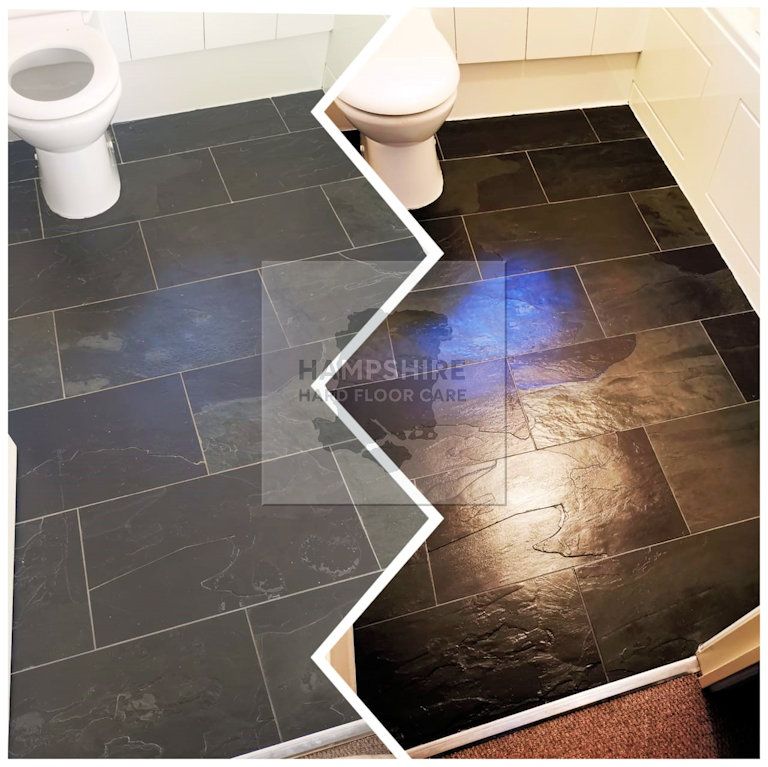 Slate Floor Restoration Husband & Wife Experts