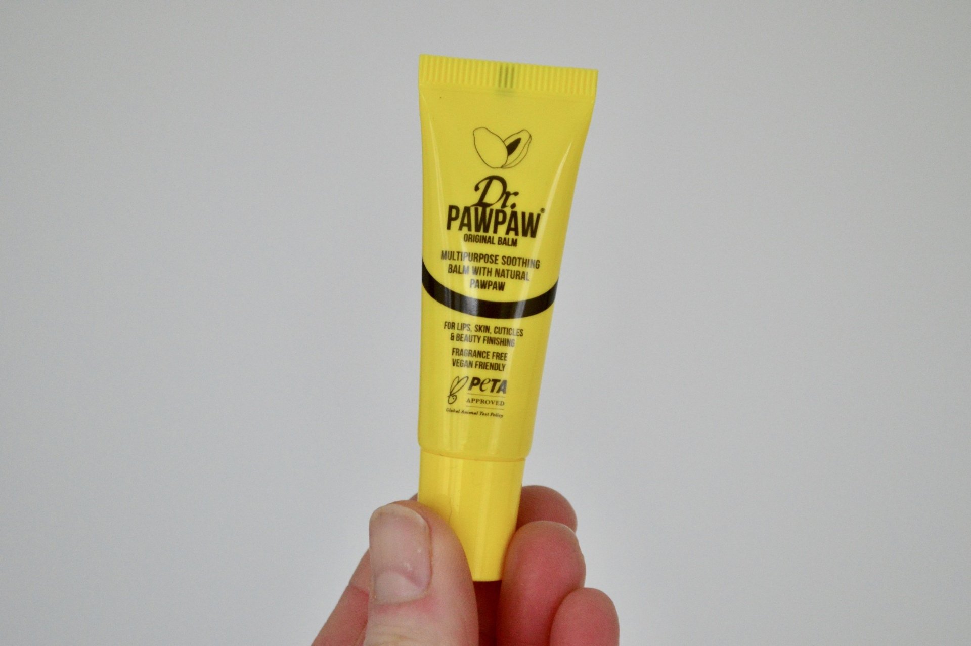 Vegan lippen balsem: Dr pawpaw