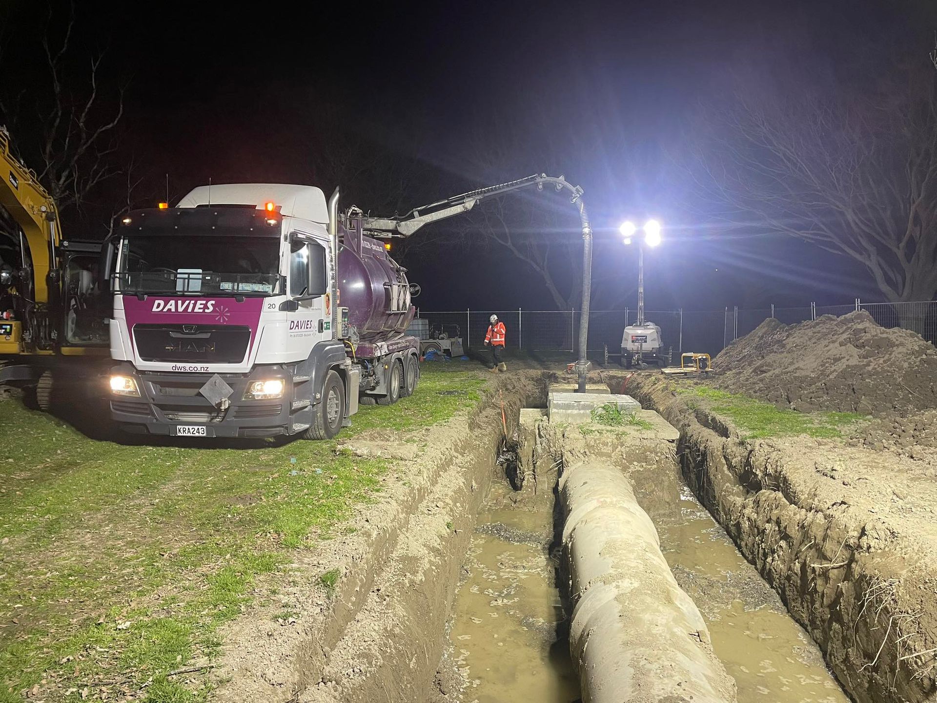 Hydro Excavation and Trenching | Hastings, NZ | DWS