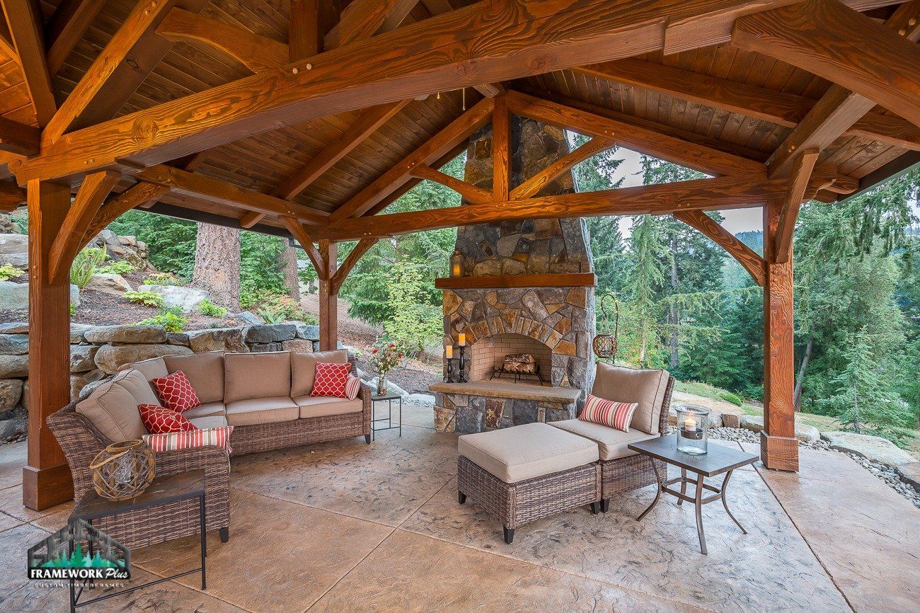 Beaver Lake Pavilion | Frame Work Plus Inc