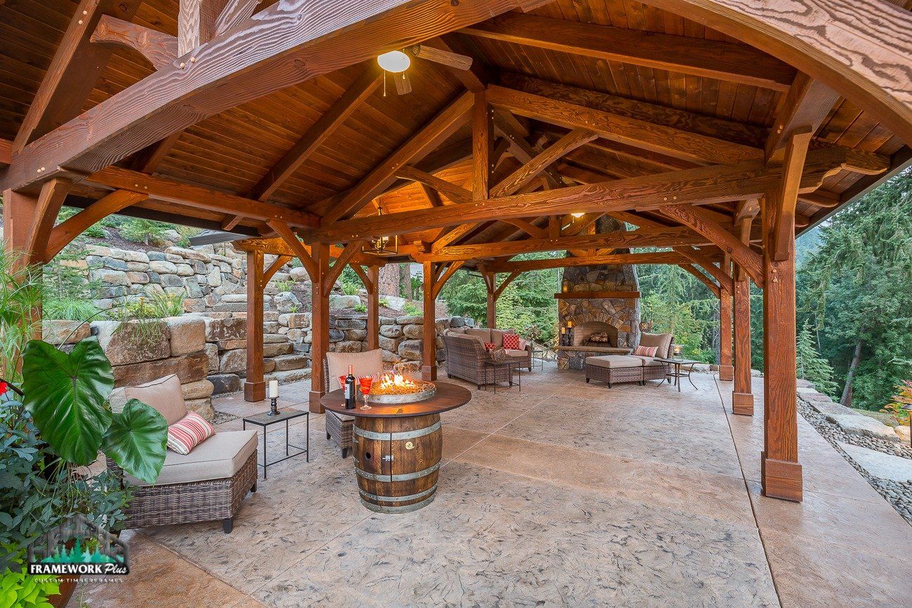 Beaver Lake Pavilion | Frame Work Plus Inc