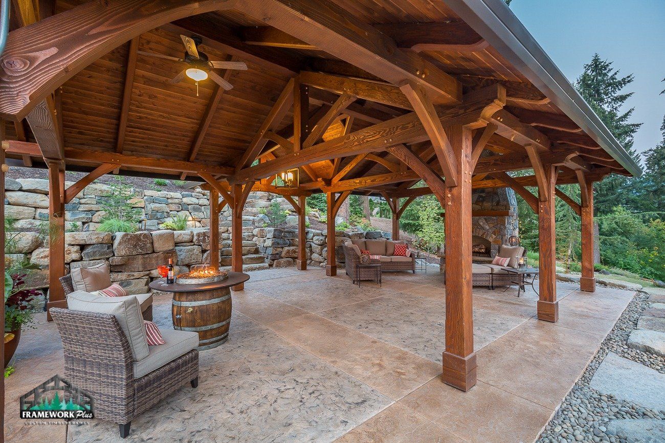 Beaver Lake Pavilion | Frame Work Plus Inc