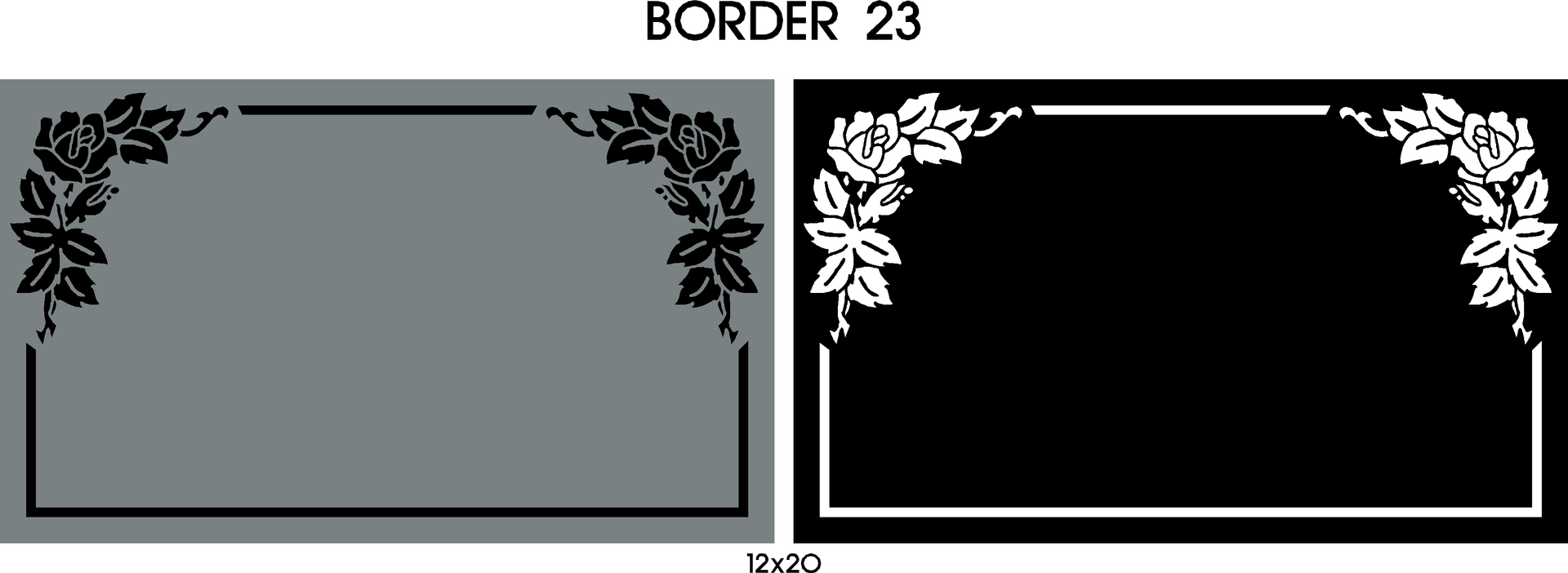 Border Designs | Stewart Monumental Works, Ltd.