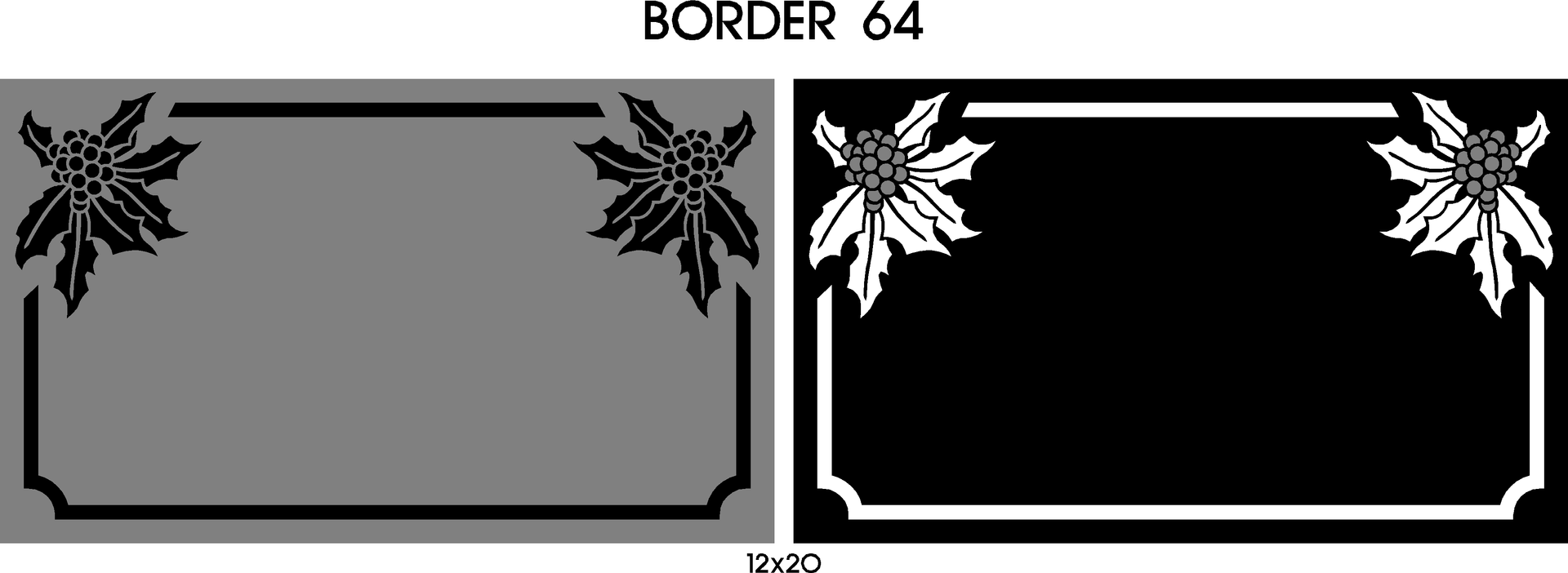 Border Designs | Stewart Monumental Works, Ltd.