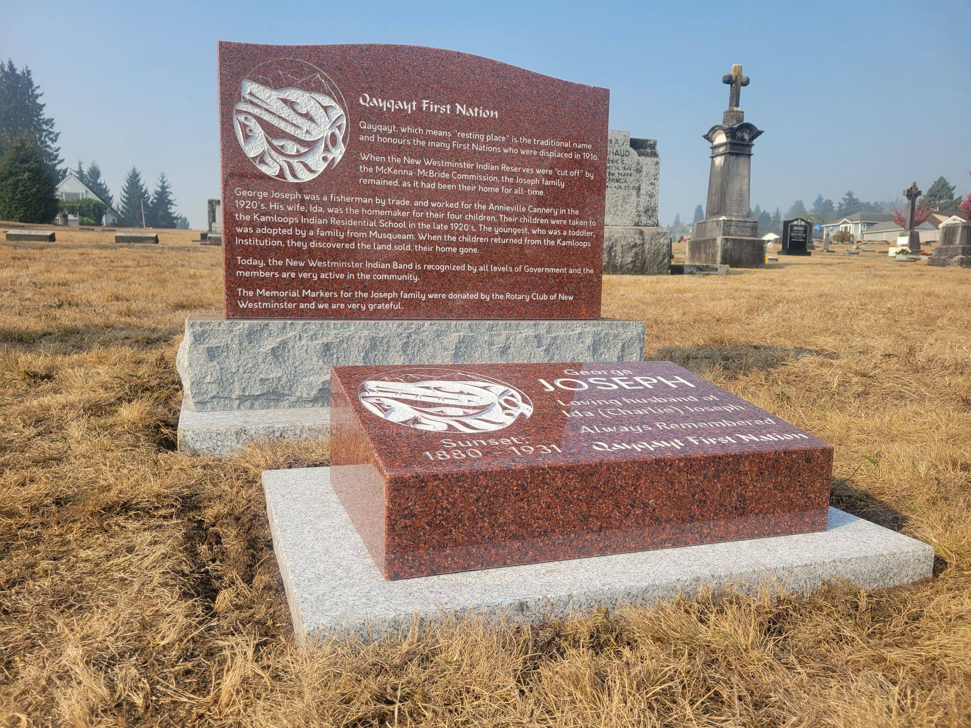 Indigenous Peoples Memorials | Stewart Monumental Works, Ltd.