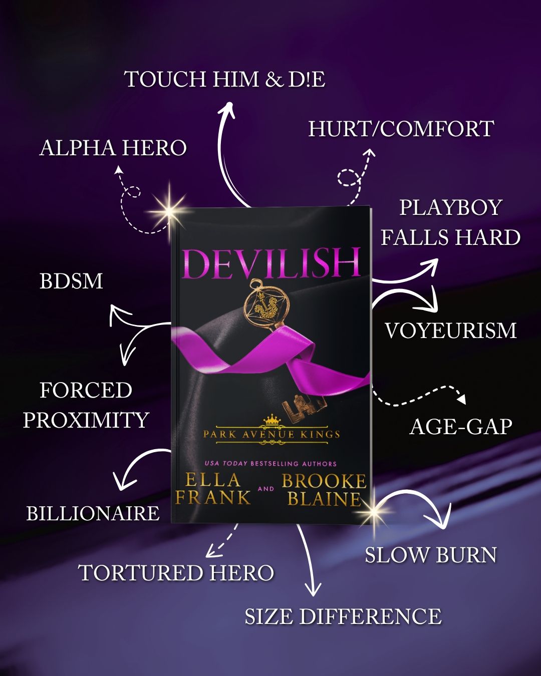 DEVILISH by Brooke Blaine & Ella Frank | Cover & Blurb Reveal