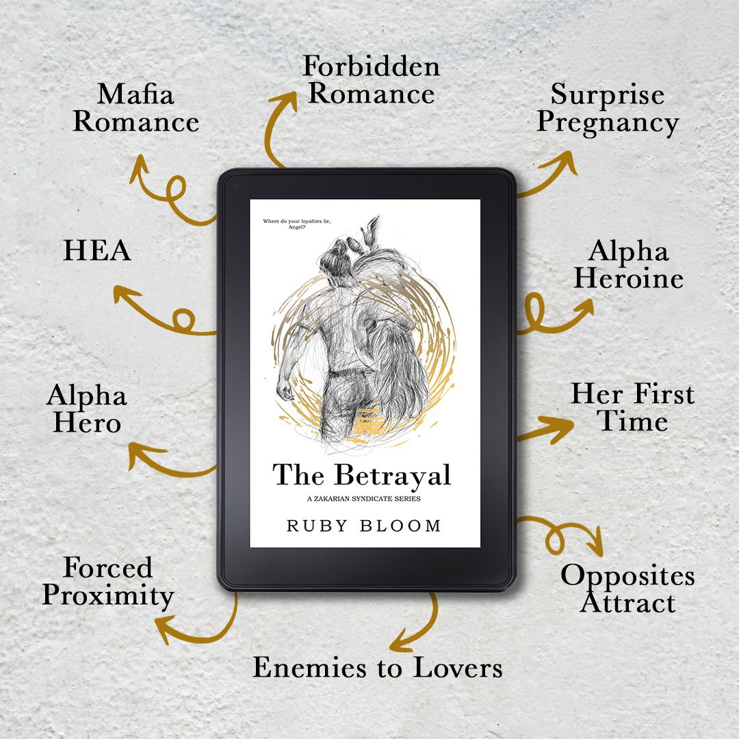THE BETRAYAL (Zakarian Syndicate #2) by Ruby Bloom | Cover Reveal