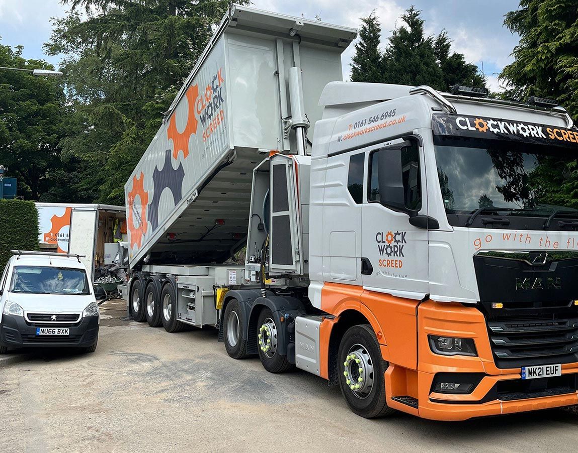 Cheshire liquid screed installers | Clockwork Screed