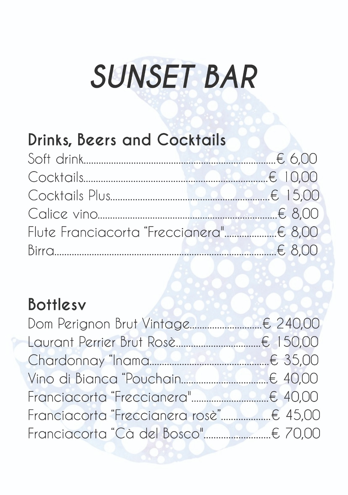 Sunset happy hour | Ponza | Hotel Chiaia di Luna