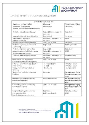 Documenten - Huurdersplatform Woonopmaat