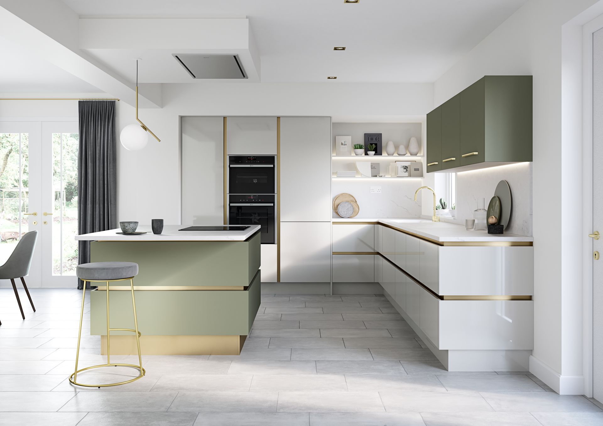 Handleless Kitchen Designs & Installation in Croydon, Surrey